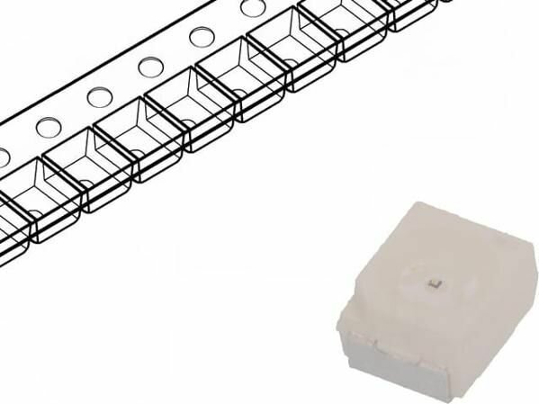 Светодиод OSRAM LO T676-R1S2-24 LED SMD 3528, PLCC2 orange 380?755mlm 112?280mcd 3.4x3x2.1mm 1 шт