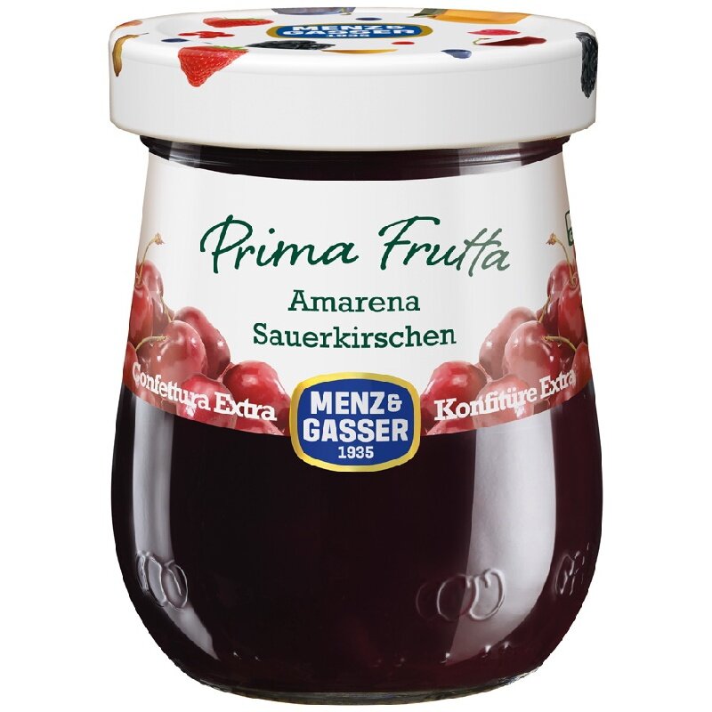 Конфитюр MENZ&GASSER Prima Frutta экстра Вишня /стекло/ 340г