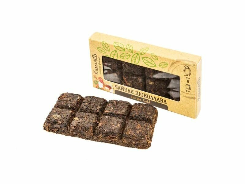 Чай черный КамлёВъ Ассам Gold индийский /картон/ 50г