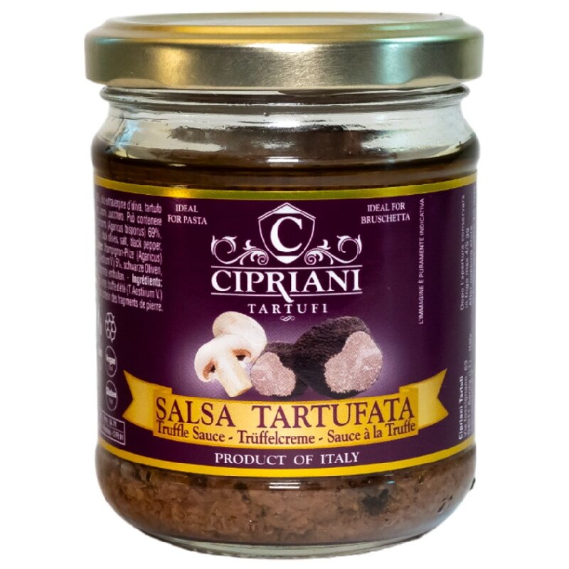 Соус CIPRIANI TARTUFI с чёрным (летним) трюфелем /стекло/ 80г