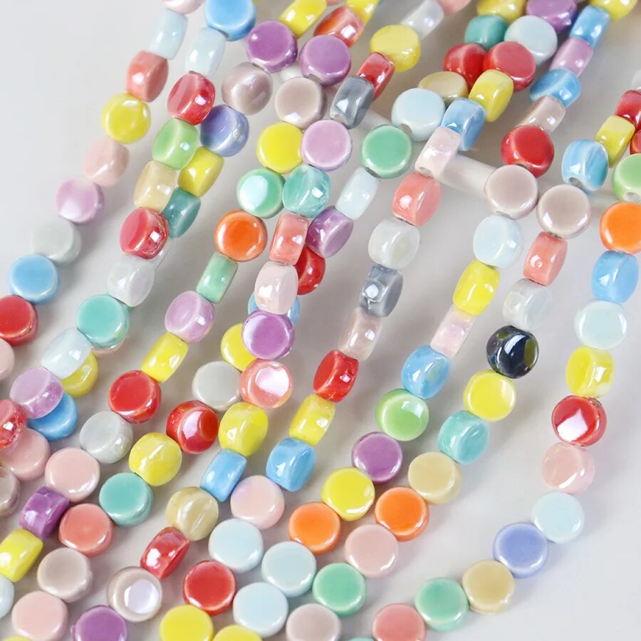 YoZuSmily керамические бусины 8 мм 20 шт.