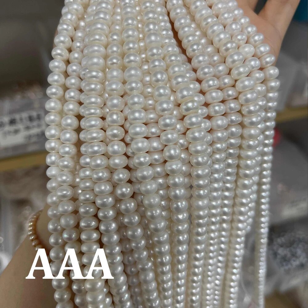 Натуральные жемчужные бусины AAA 4-5mm-AAA