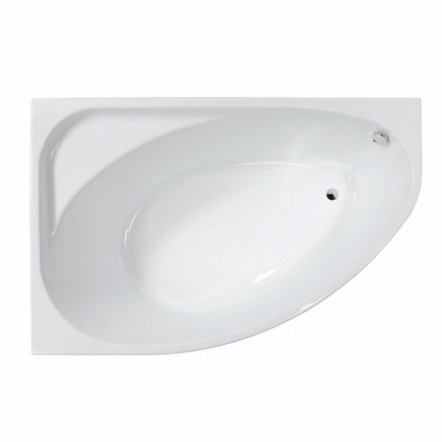 Акриловая ванна Vagnerplast Hapi 170x110 см Left белый