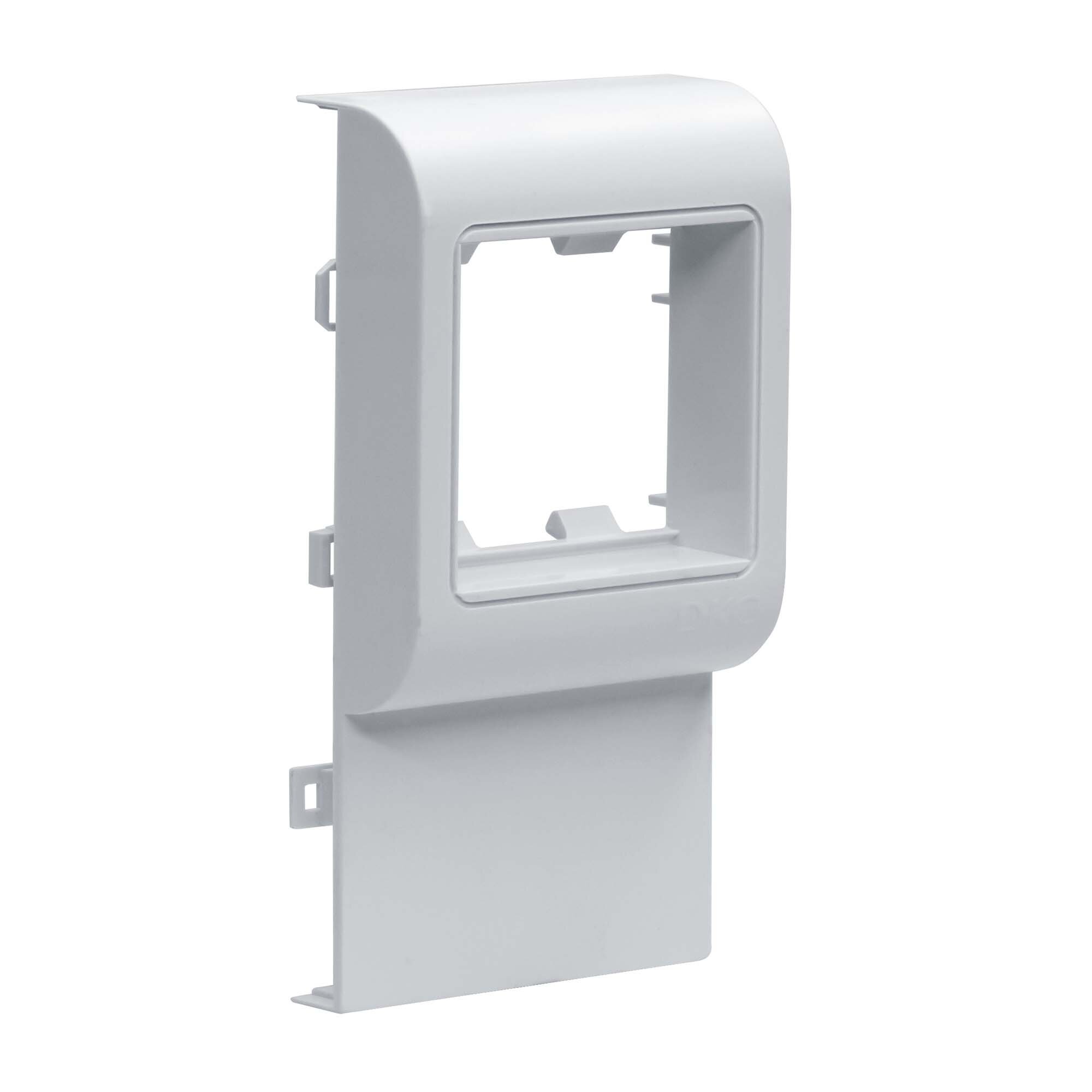 Рамка электроустановочная DKC / ДКС PDА-DN 120 суппорт под 2 модуля VIVA, 10063 белая / электроустановочное изделие