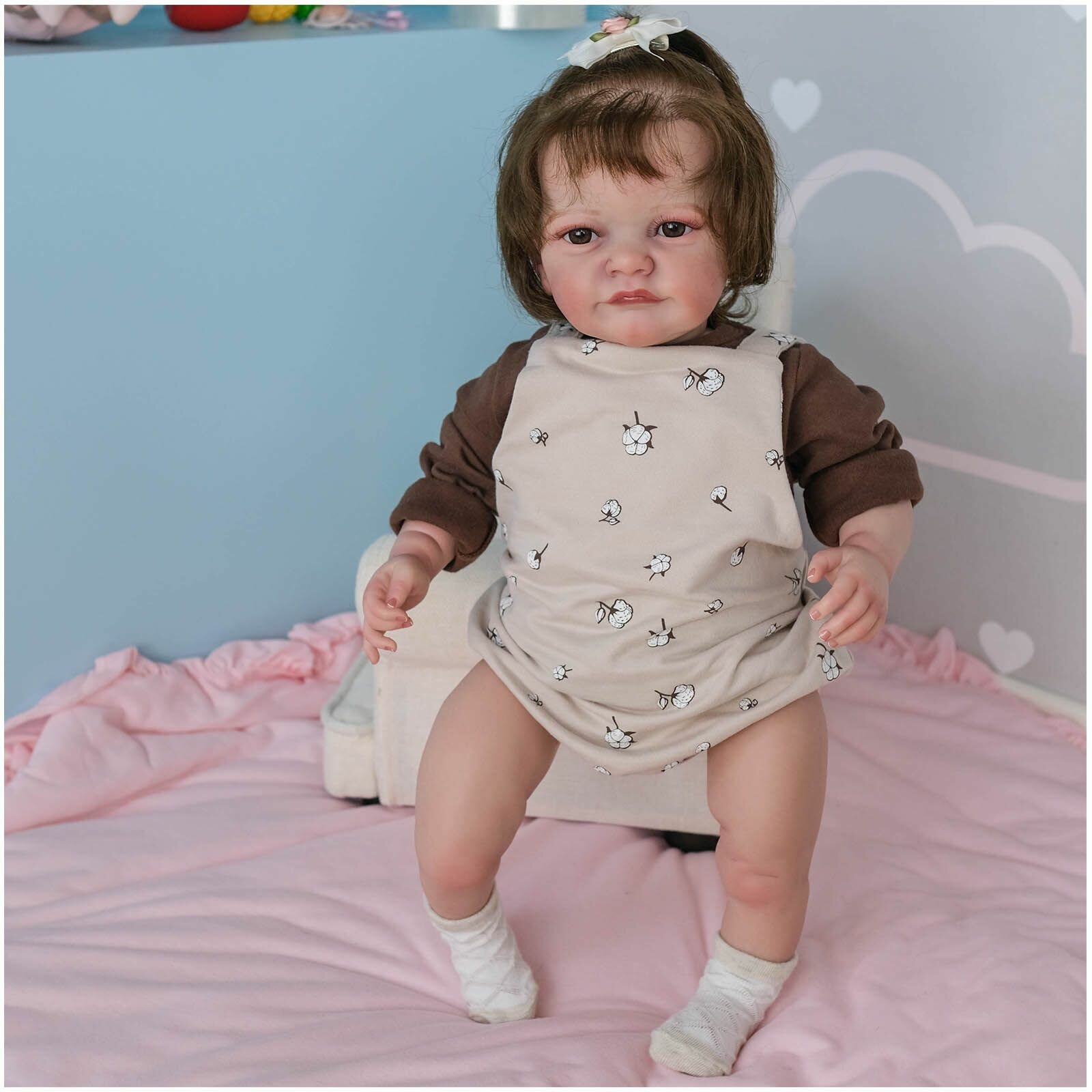 Реборн кукла ткань тело