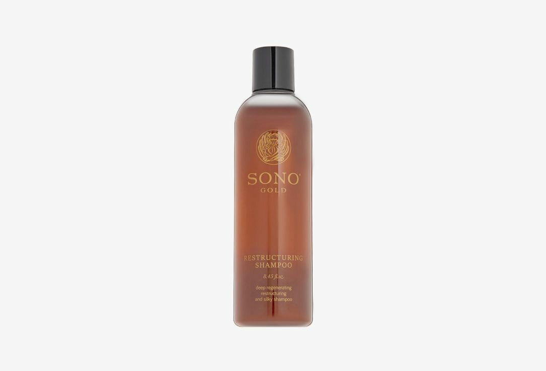 Восстанавливающий шампунь SONO GOLD shampoo 250 мл