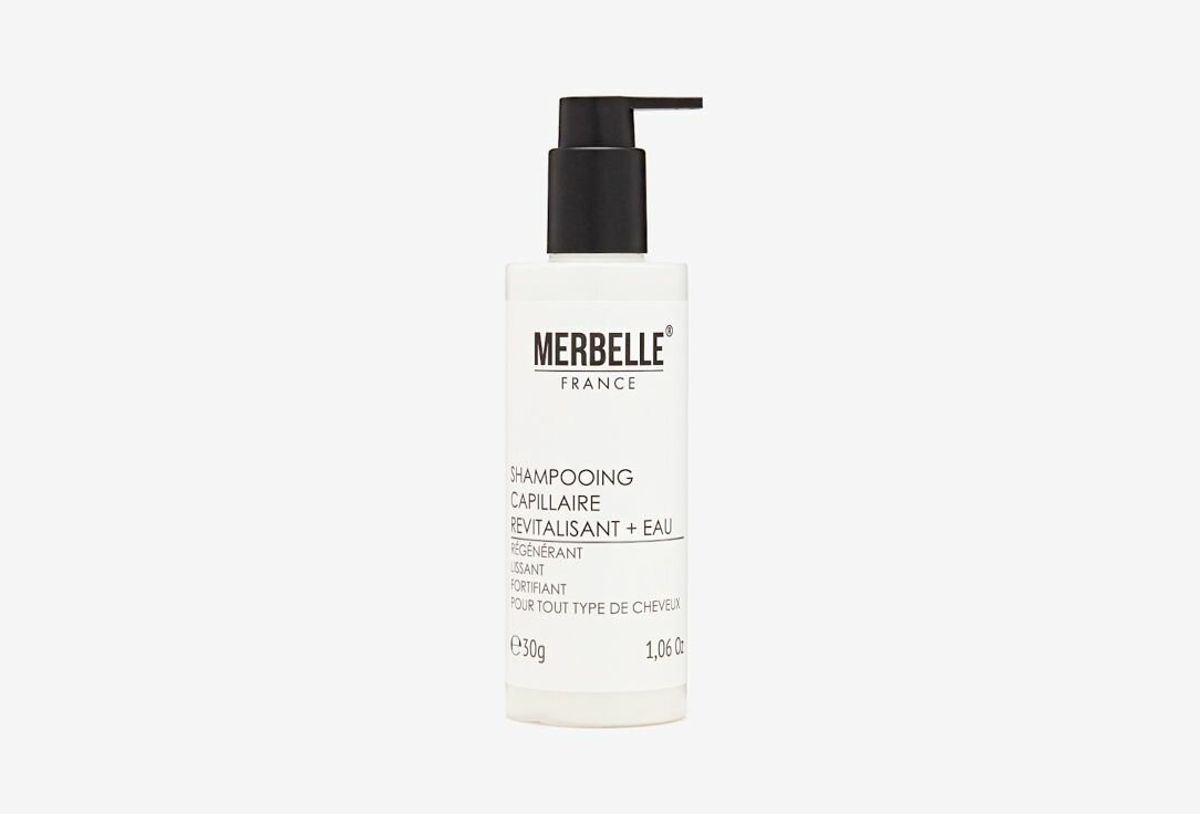 Шампунь-филлер для волос MERBELLE Shampooing capillaire revitalisan+eau 30 г