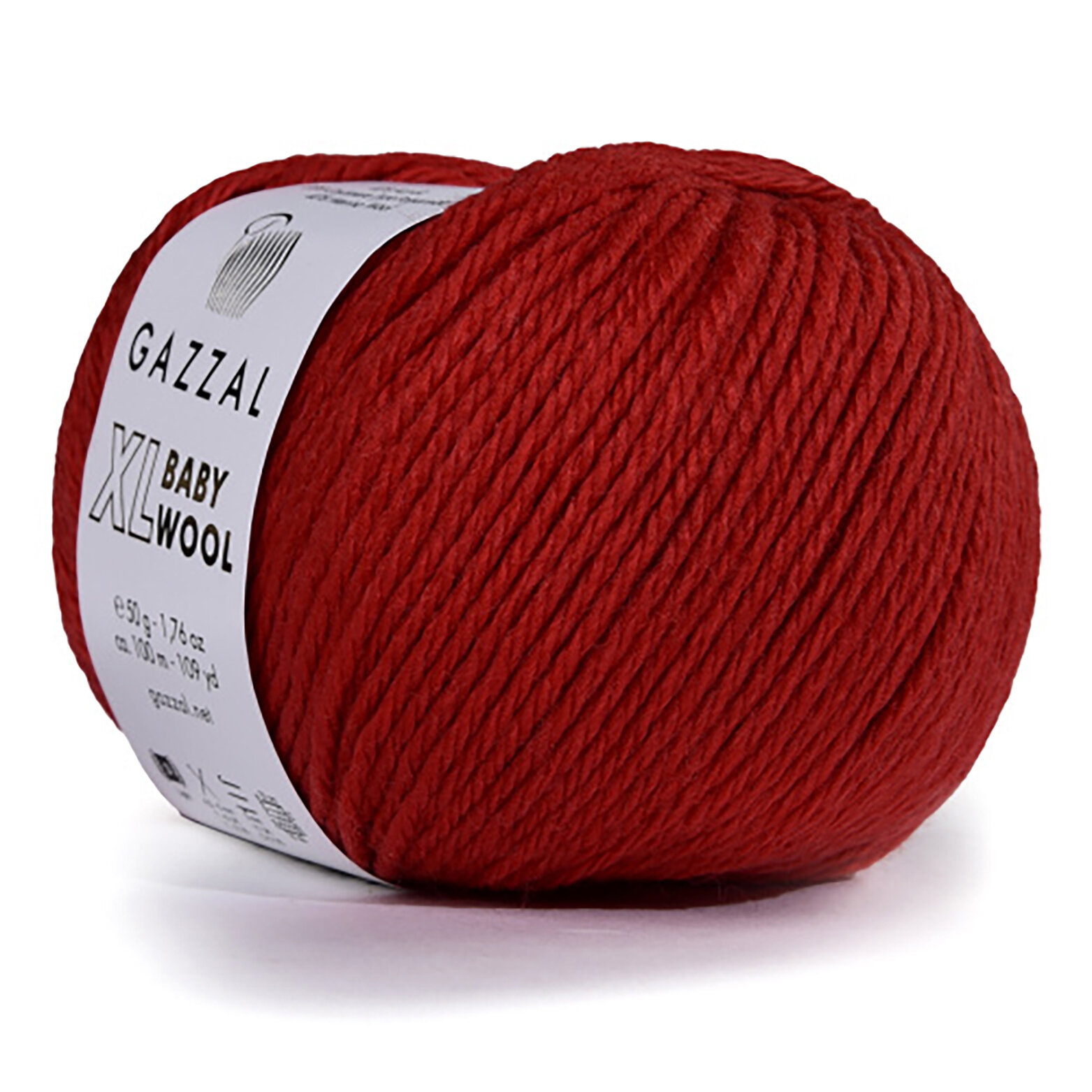 5 Мотков, Gazzal Baby Wool Xl, 40% Шерсть мериноса, 20% Кашемир ПА, 40% Акрил / 50 гр. - 100 м, цвет-811XL
