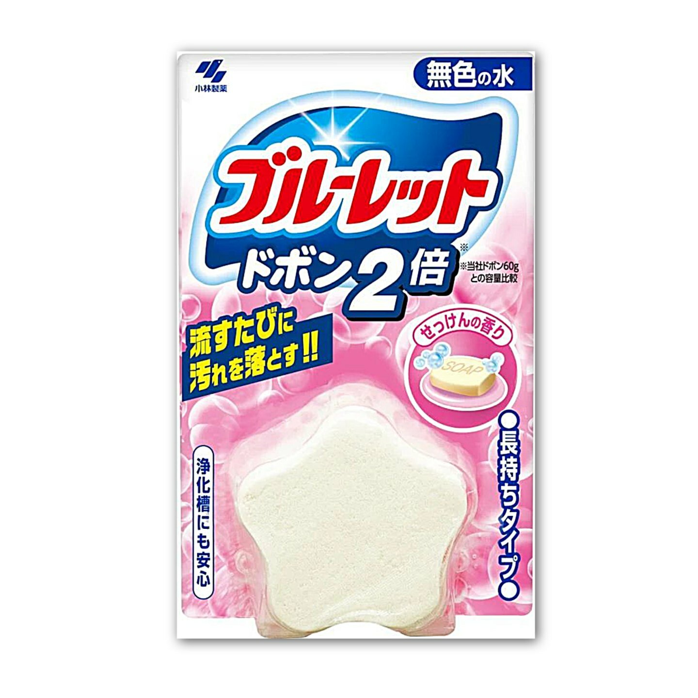 Таблетка Kobayashi, для сливного бачка, антибактериальная, аромат свежести, 120 г