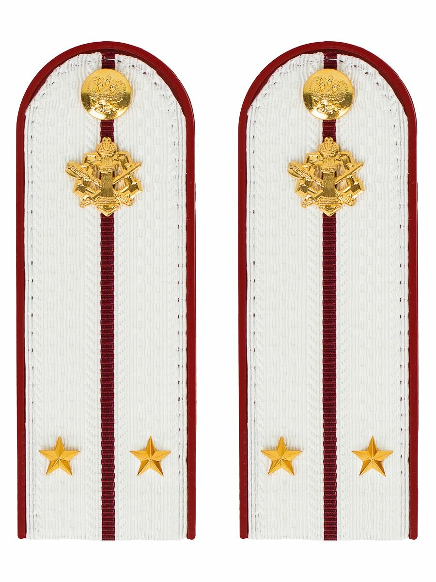 Погоны фсин на рубашку пластик, звание Лейтенант 14х5,5см 752401