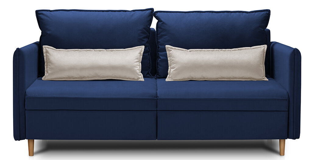 Диван-кровать Оливер 160, 179х103х92 см, механизм Еврокнижка, диван раскладной, с ящиком для белья. Гарантия 18 месяцев