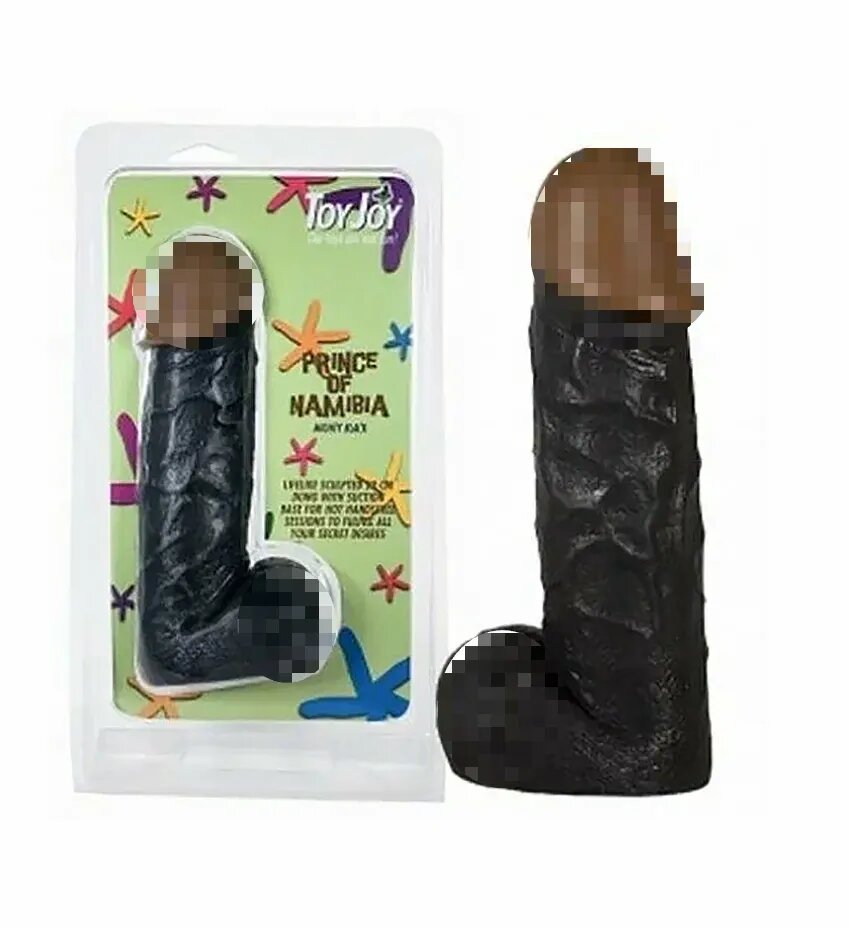 Фаллоимитатор Toy Joy реалистичный, 15 см, черный