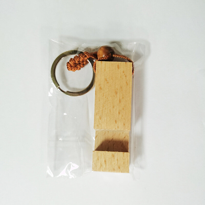 Держатель для телефона "Пони", из бука, в виде брелока, с логотипом