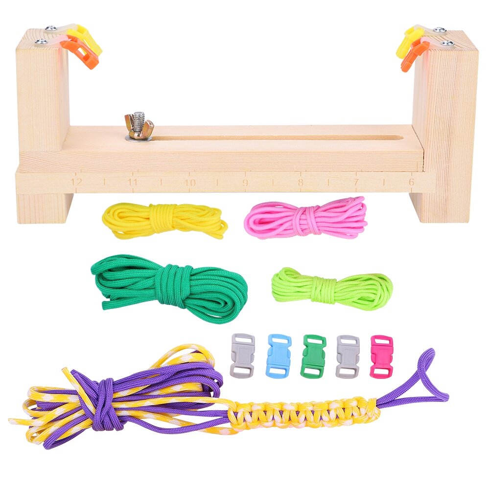 Инструмент для изготовления браслетов из паракорда Jig Wood Paracord