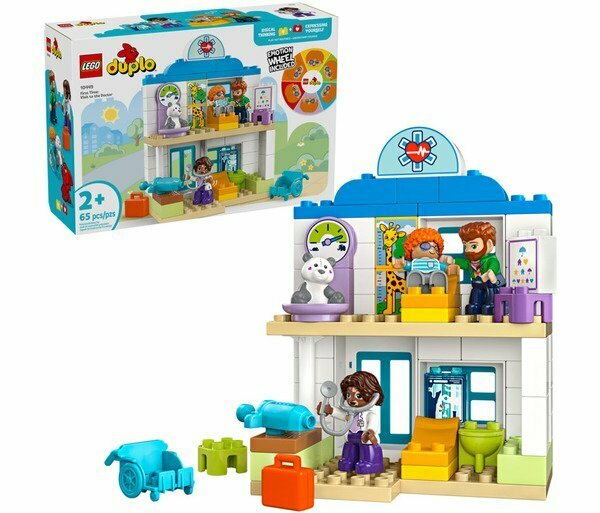 Конструктор LEGO DUPLO 10449 Первый раз: визит к врачу (Lego 10449)