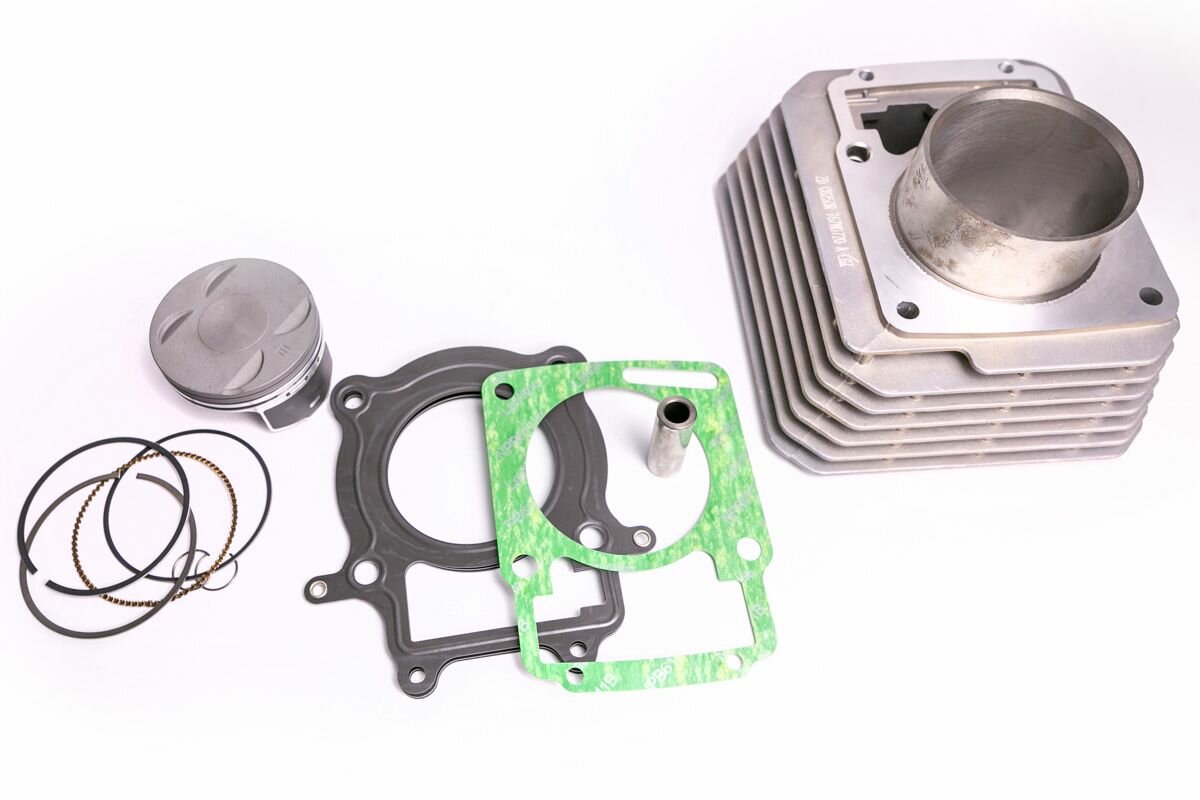 ЦПГ Цилиндро-поршневая группа в сборе 172FMM-3A , D-72 V4 (4 клапана) на мотоцикл, питбайк, эндуро.