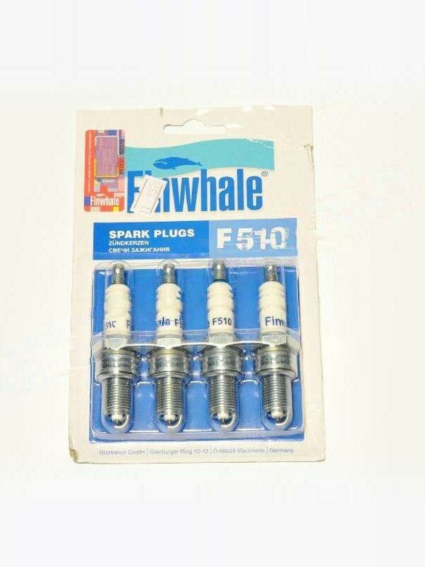 Свечи FINWHALE ВАЗ 2114, 2115, 2109, 2110, 1118, Калина, 2123, 21214, 8кл, инж, F510, 2111-3707010