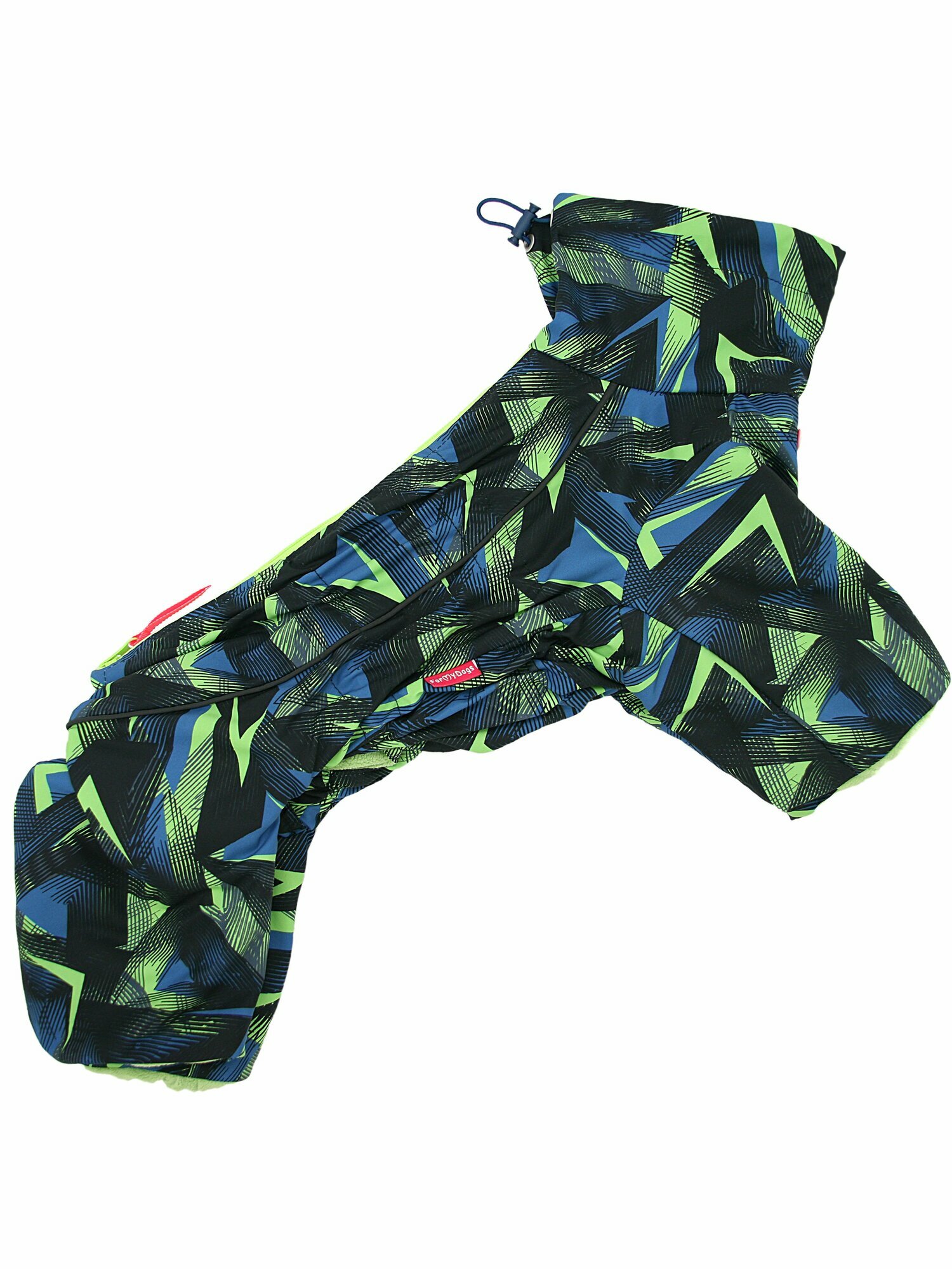 Утепленный комбинезон для собак мальчиков мелких и средних пород