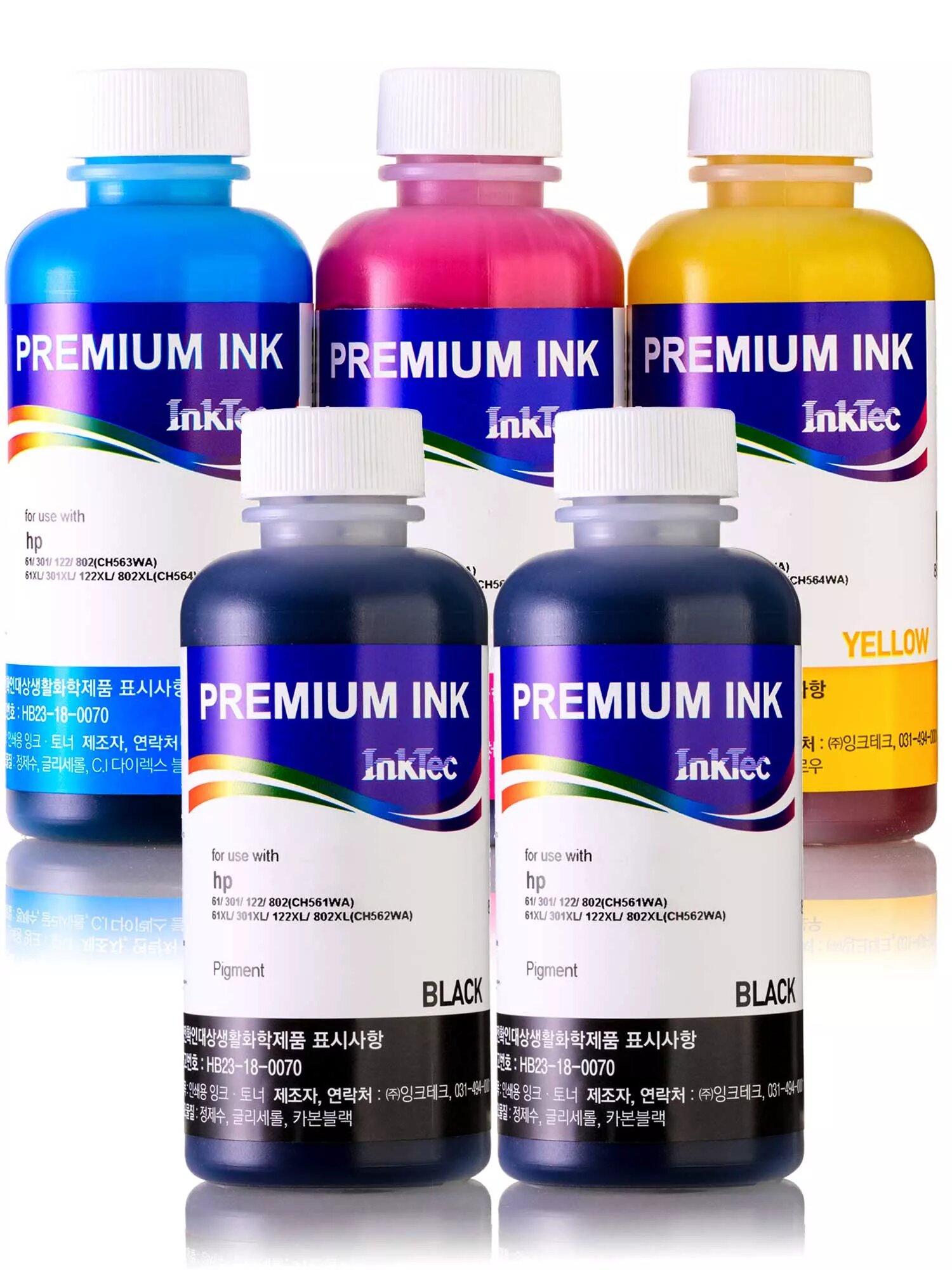 Чернила для принтера HP DeskJet 2320, 2710, 2720, 2721, 2723, 2700, Plus 4120, 4122, 4130, для картриджей HP 305 XL , 500 мл, комплект с 2 черными