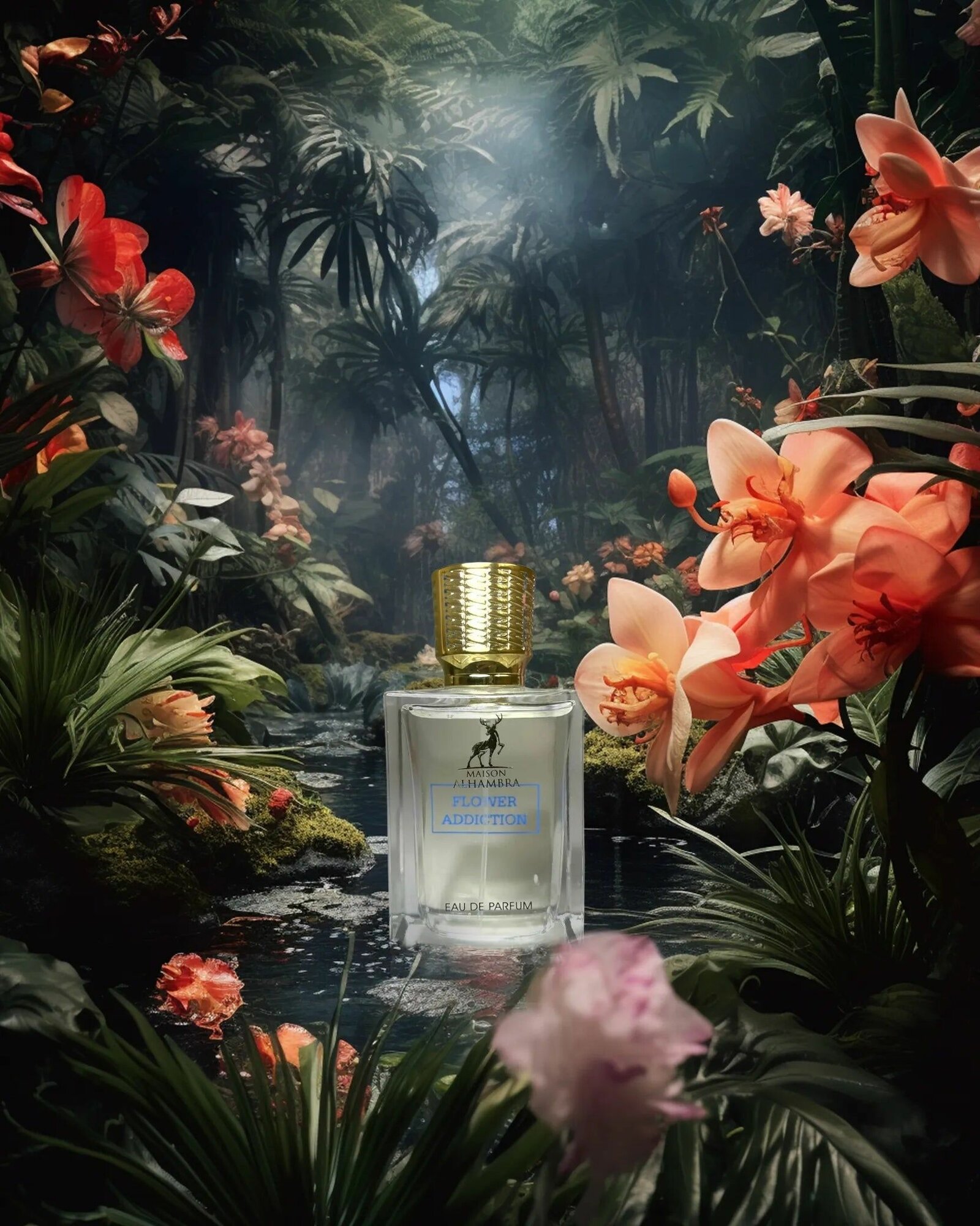Арабские духи Flower Addiction от MAISON ALHAMBRA 100 мл парфюм