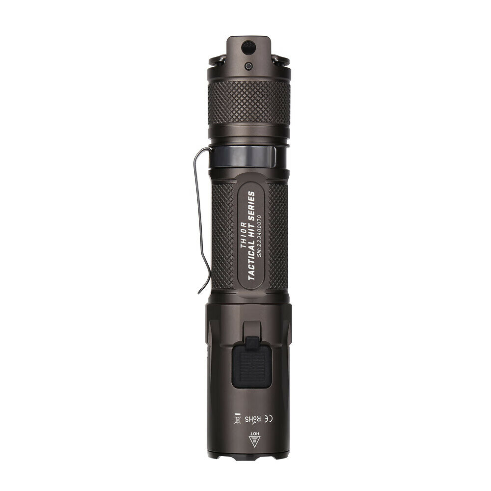JETBeam TH10R High-Intensity Flashlight, Ultra-Bright, Long-Lasting, Long-Range, Outdoor Emergency Light, Tactical Camping