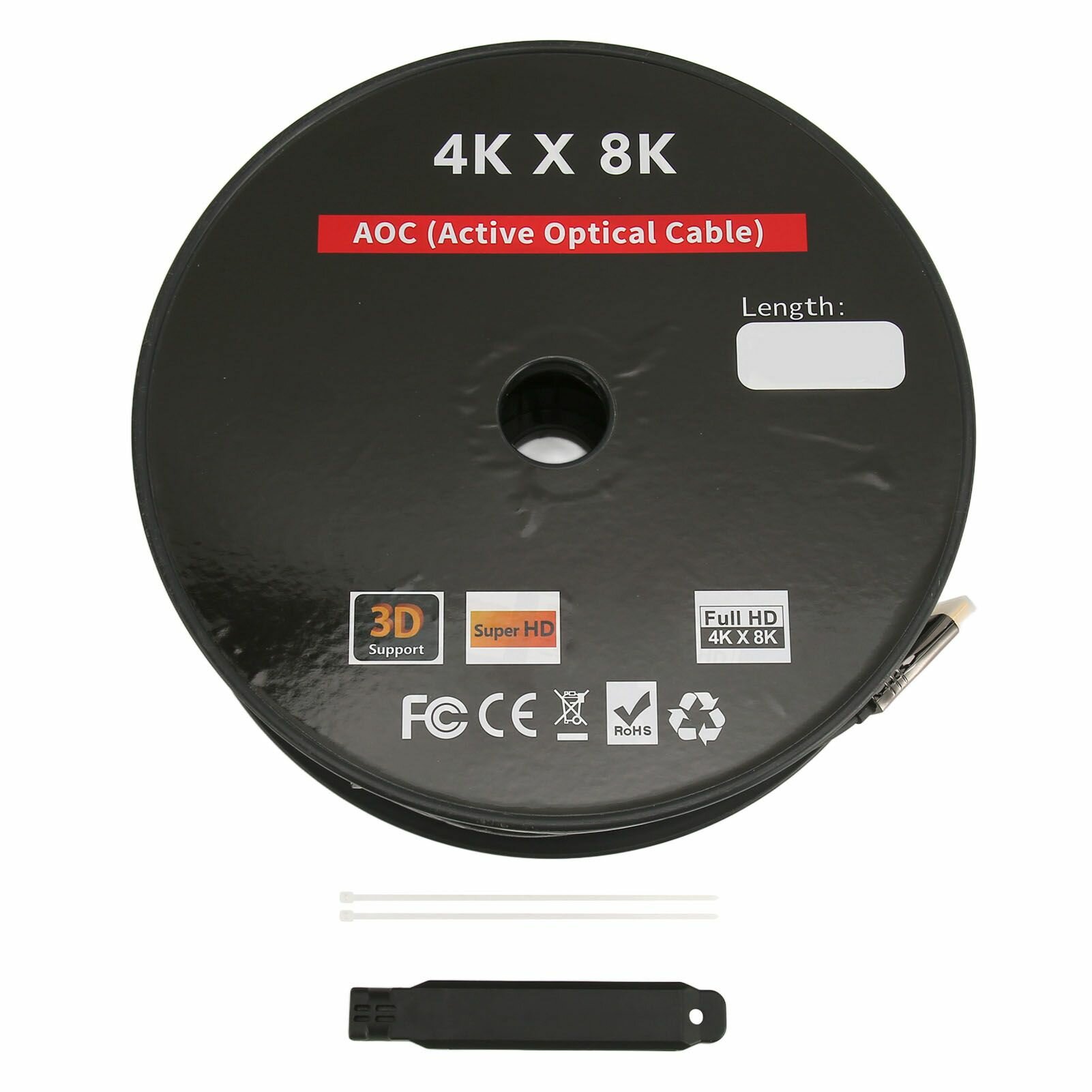 Кабель HDMI оптический, 18 Гбит/с, 4K, длина 100м