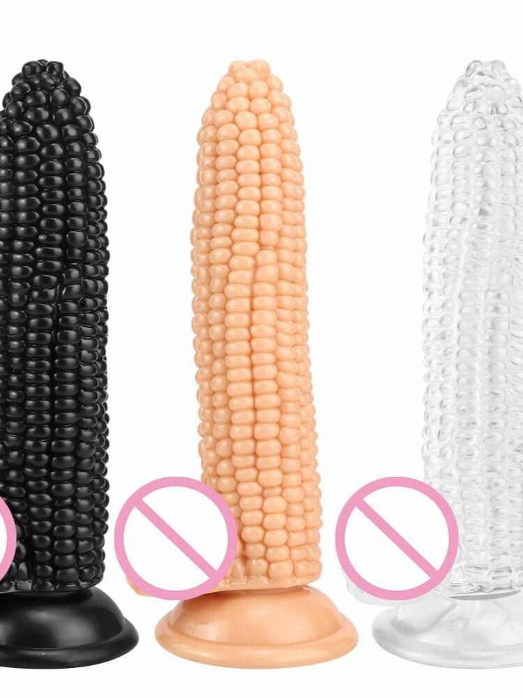 Искусственная кукуруза фаллоимитатор, женский мастурбатор и анальная пробка (секс-игрушки)
