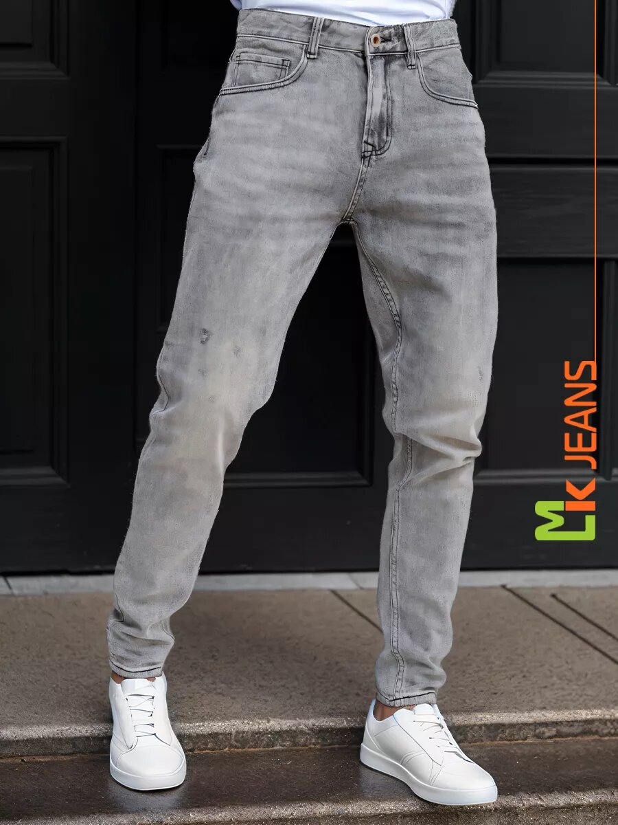 Джинсы зауженные Slim fit 