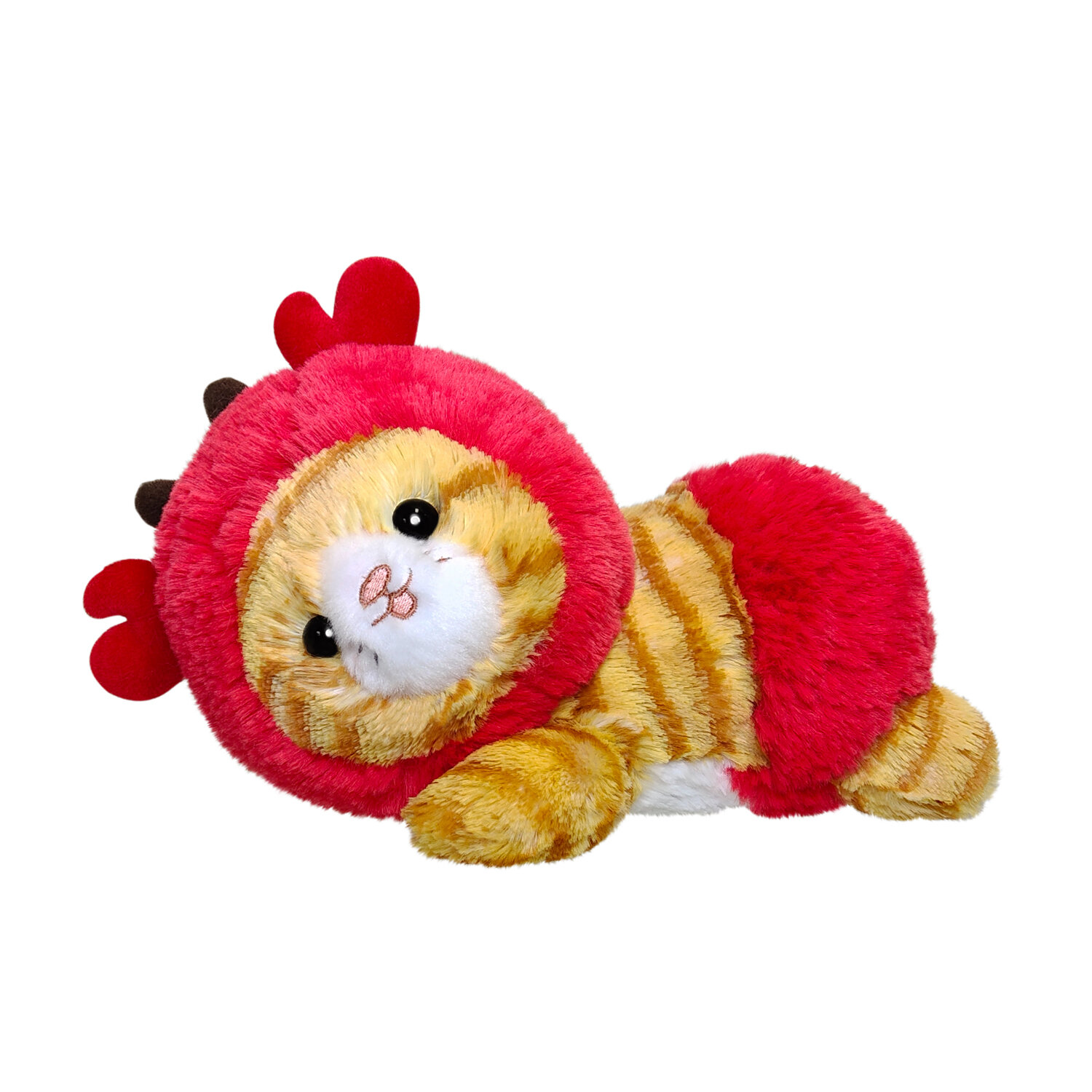 Мягкая игрушка Aurora котик Рыжий 12 см