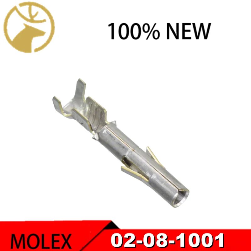 MOLEX 02-08-1001 разъем 14-20AWG