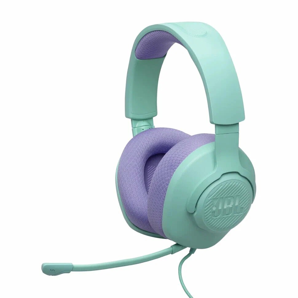 Игровые наушники Jbl Quantum 100 M2 Turquoise (JBLQTUM100M2CYN)