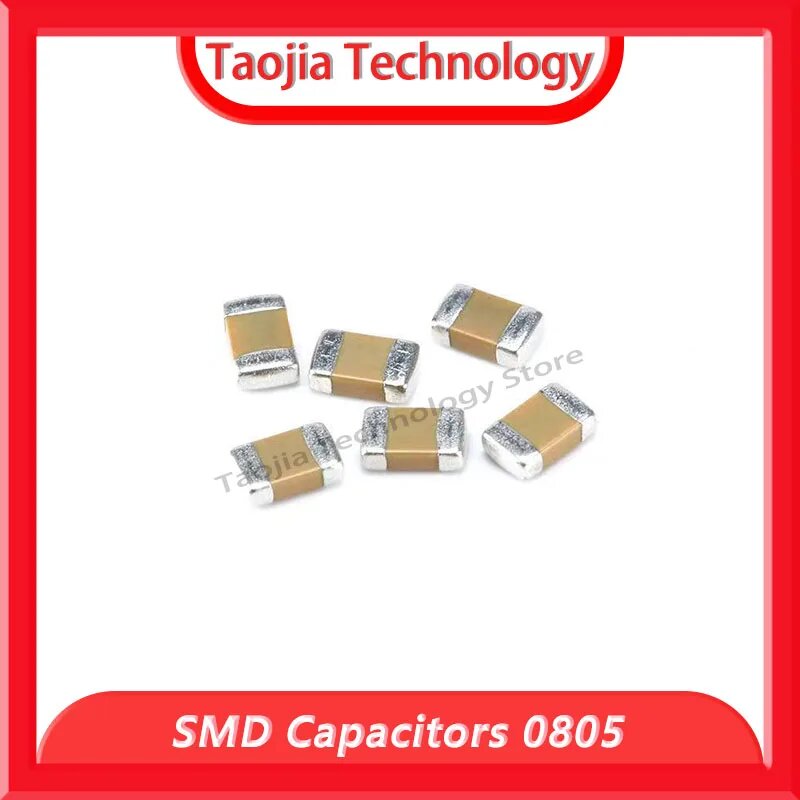 100 шт. SMD конденсатор 0805 12NF 223K 273K 333K 473K 22NF 27NF 33NF 47NF 56NF 68NF 82NF чип-конденсатор