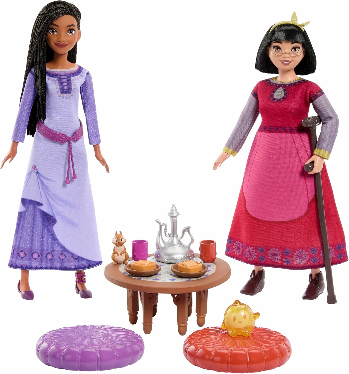 Набор кукол Mattel Время чаепития лучших друзей, с куклами Ашей и Далией .