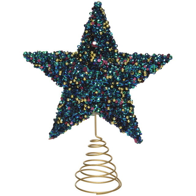 Звезда на елку Джустине 18 см, Kaemingk, 740159