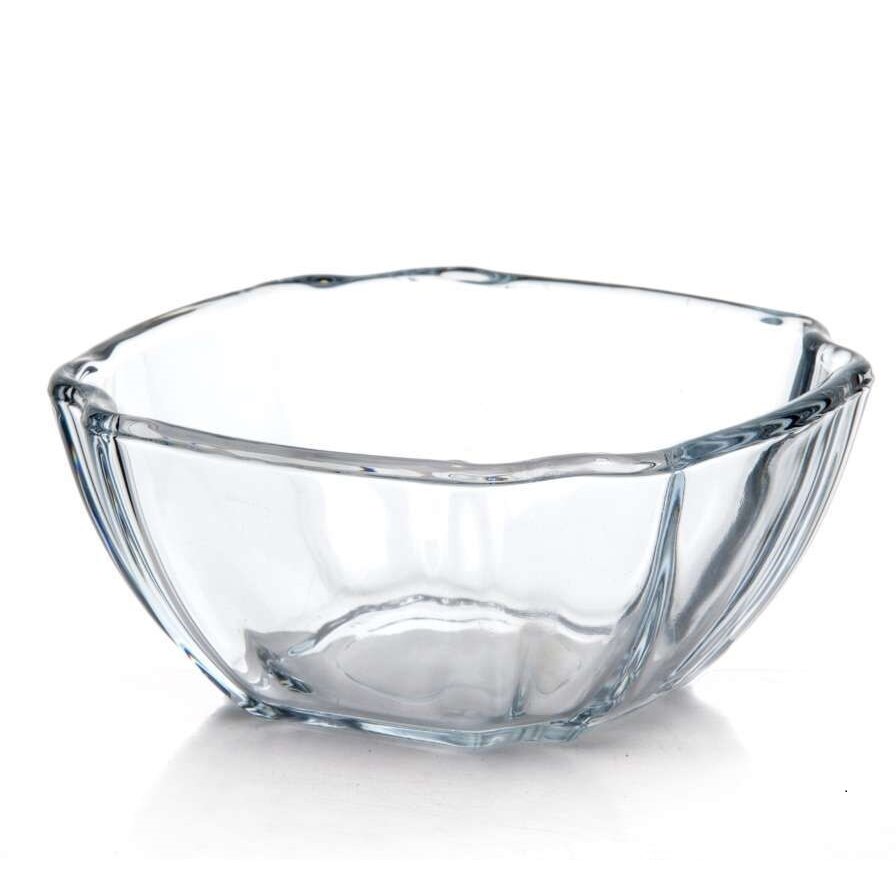 Форма для запекания Pasabahce волнистая граненая, 116х116 мм, прозрачное жаропрочное стекло