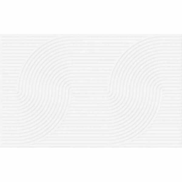 Плитка настенная Gracia Ceramica (Грация Керамика) Спин белая низ 04 25х40 см, 010100001570 (1.4 м2)
