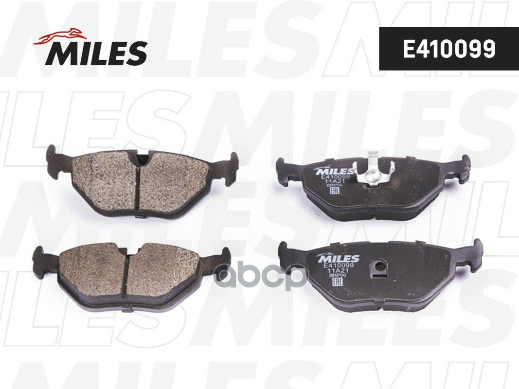 Колодки тормозные BMW E32/E34/E36/Z3 >03 задние Miles арт. e410099