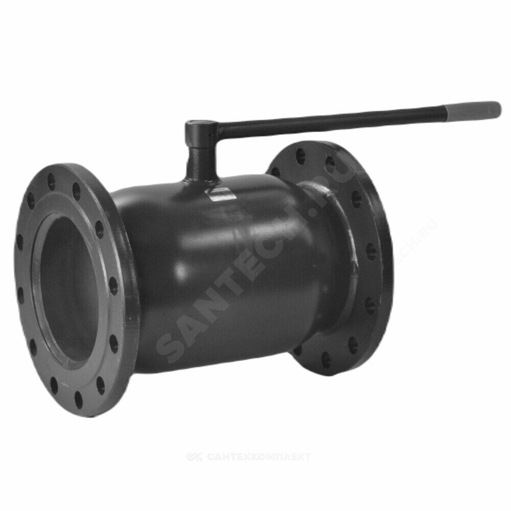 Кран шаровой сталь 11с67п Ду 200 Ру25 фл L=450мм FORTECA 183.1.200.025