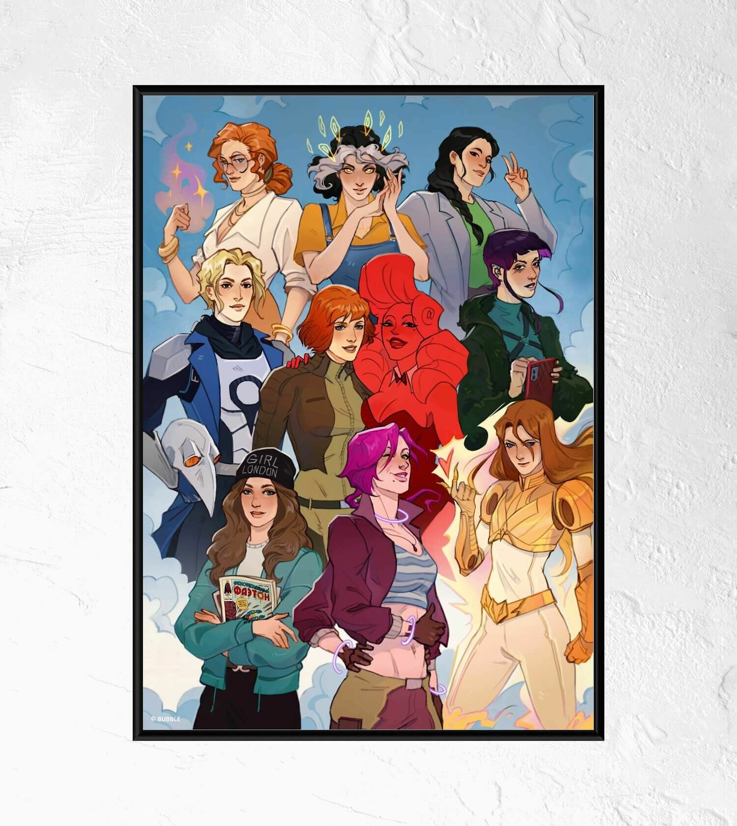 Постер Героини BUBBLE