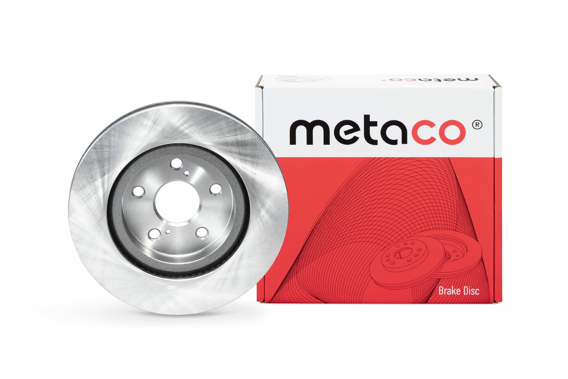 Диск тормозной METACO (левый/правый) передний, Toyota Тойота RAV 4 РАВ 4 Lexus Лексус ES, UX, 43512-06200, 43512-33150, 3050-373, вентилируемый