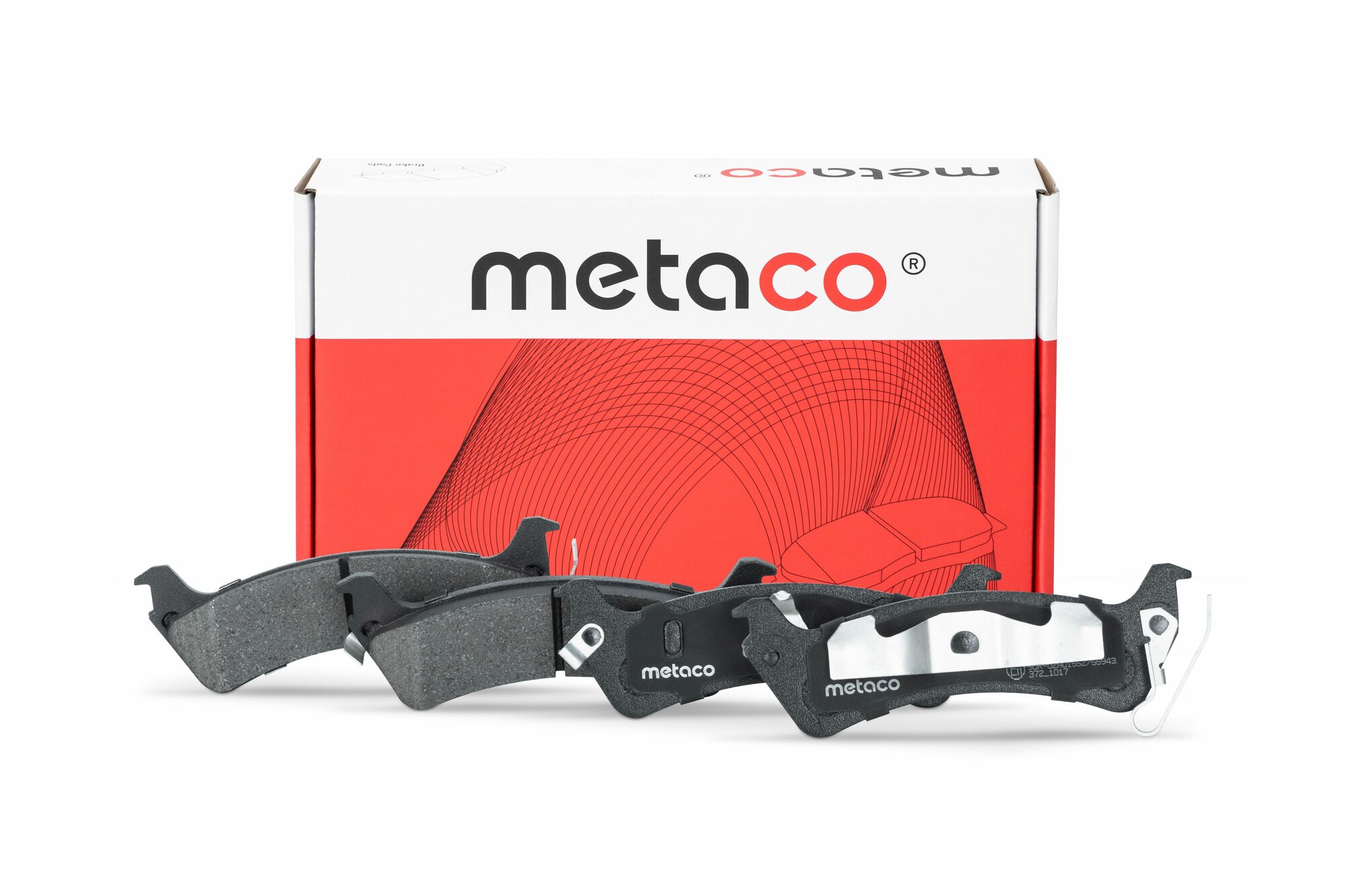 Колодки тормозные дисковые METACO задние, Jeep Джип Cherokee Чироки, 4762101, 4762101, 3010-253, комплект