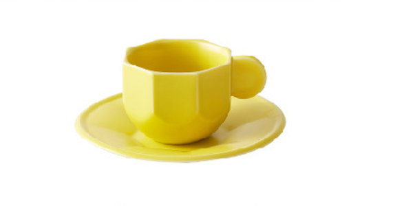 Скандинавский дизайн Цветочный кофейный набор Послеобеденный чай Керамический кофейный набор Милый современный маленький Tazas De Cafe эспрессо чашка EB5BD