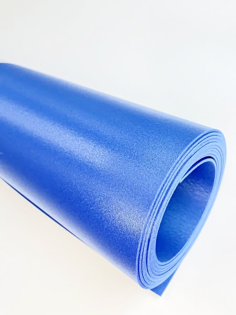 Изолон для творчества 2мм, цвет B543 синий, размер 0,75х10м