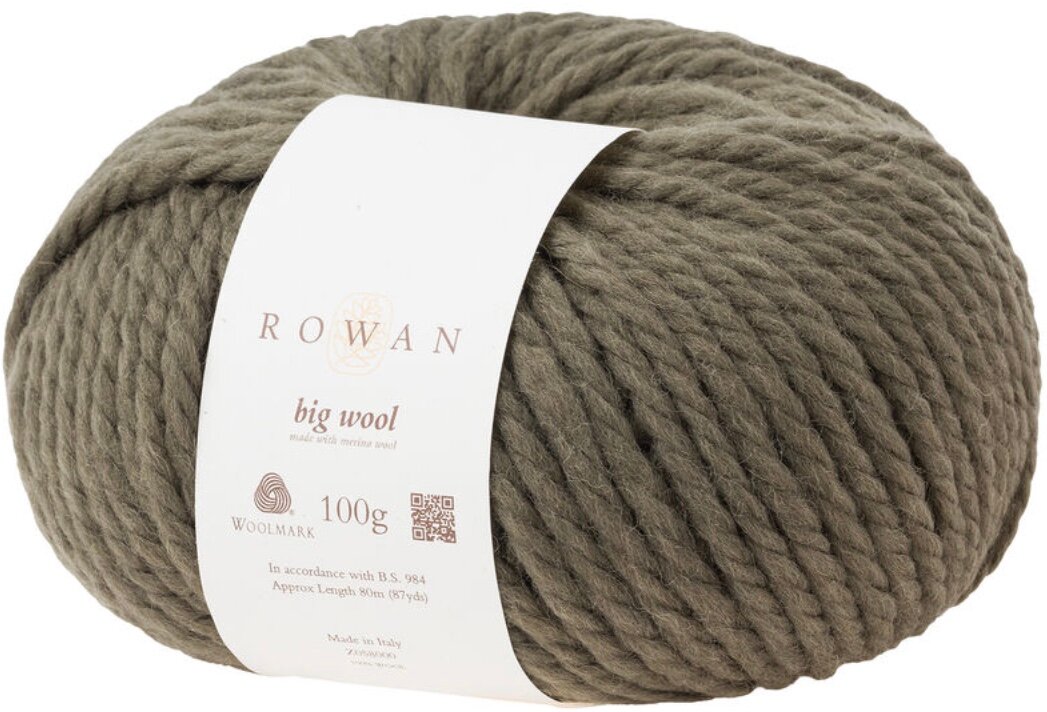 Big Wool /Биг Вул/ пряжа Rowan, Z058000 (083, cactus (кактус), зеленый)