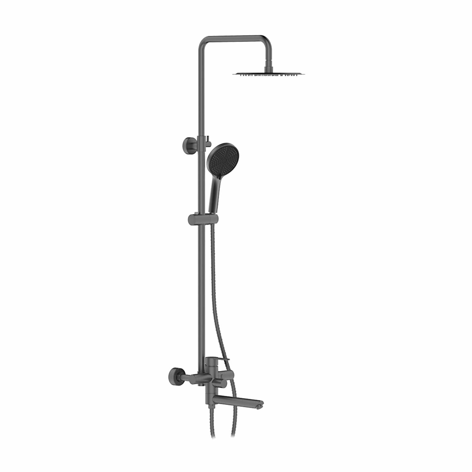 Душевая система с тропическим душем и смесителем Frap F24801-9