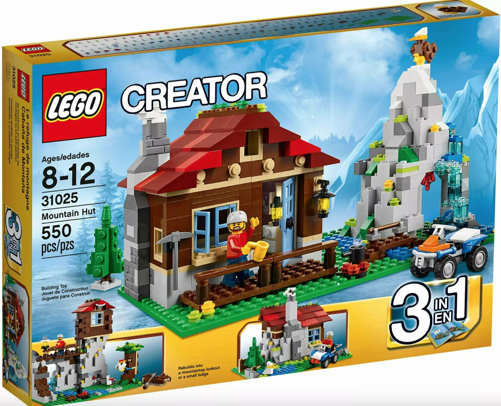 Конструктор LEGO Creator 31025 Домик в горах
