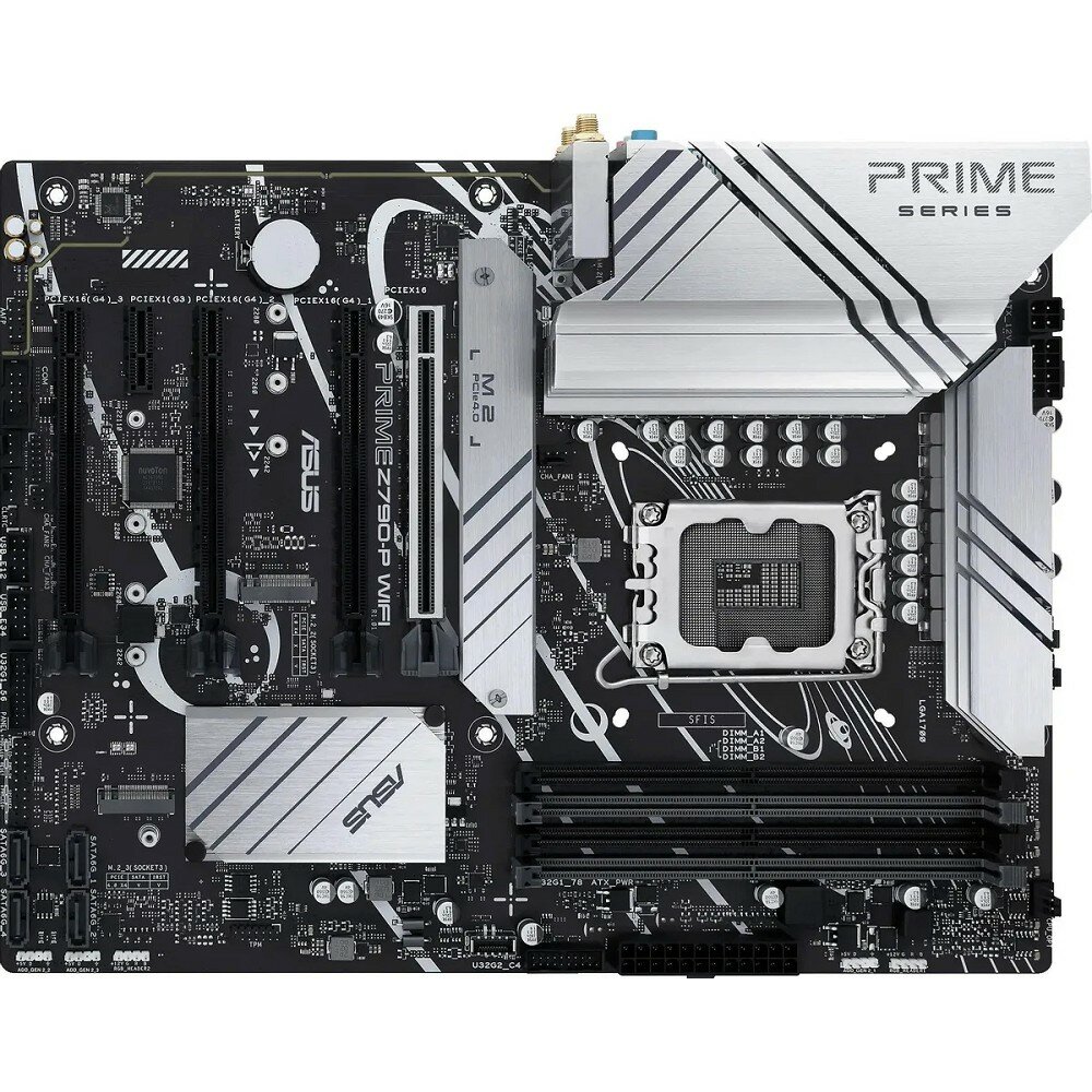 ASUS Материнская плата PRIME Z790-P WIFI LGA 1700 4хDDR V 3хM.2