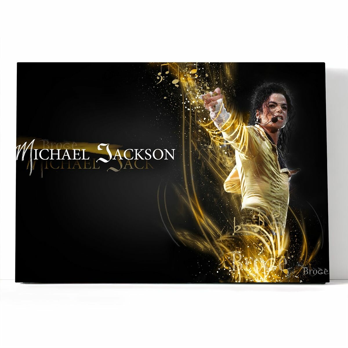 Интерьерная картина на холсте/Майкл Джексон арт, Michael Jackson