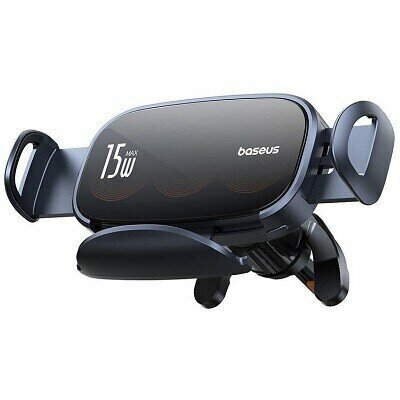 Автомобильный держатель Baseus LightChaser Series Triple-Coil Wireless черный C40355901111-00