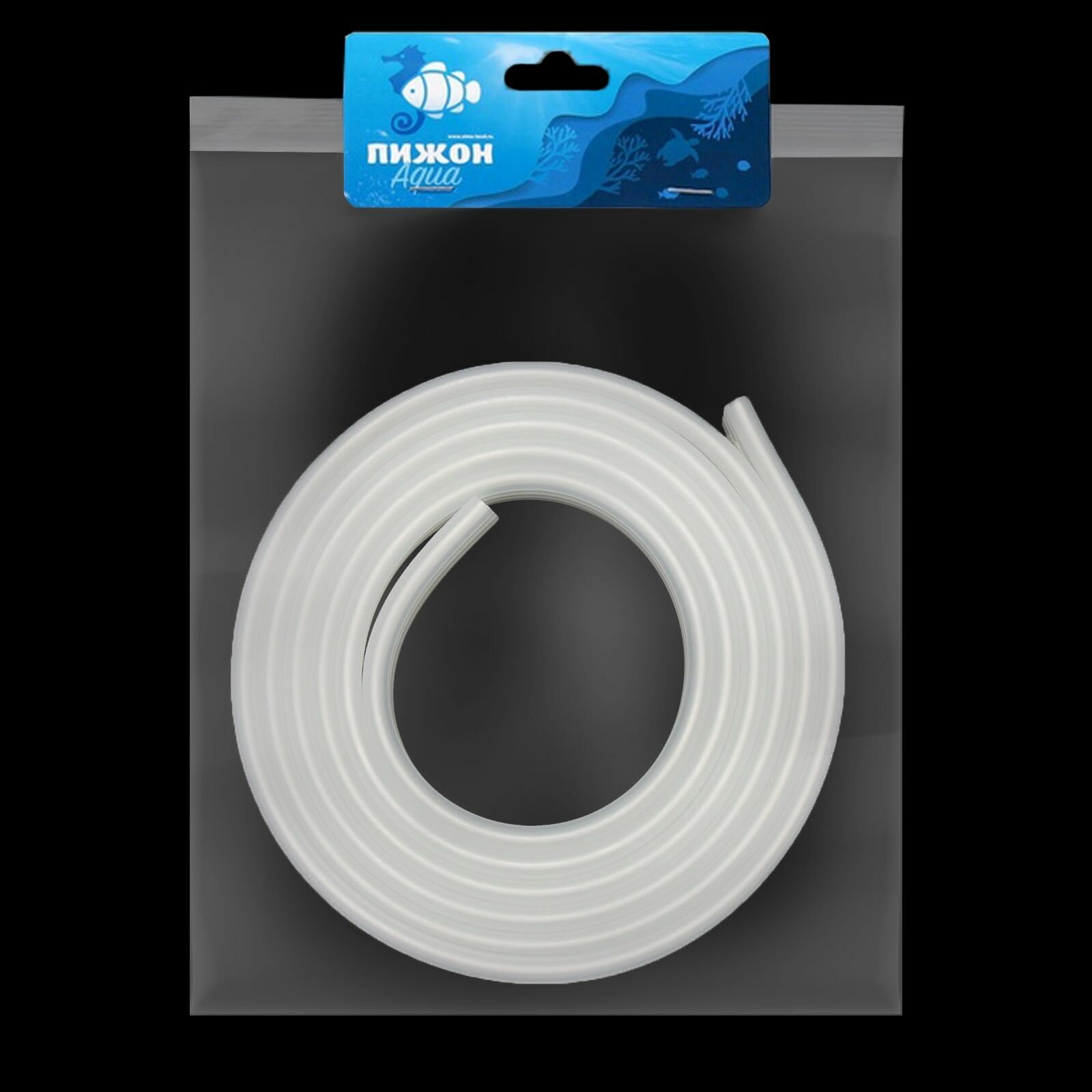 Трубка-шланг для компрессора силиконовая, 4 мм, 2 м, 4х-трубная